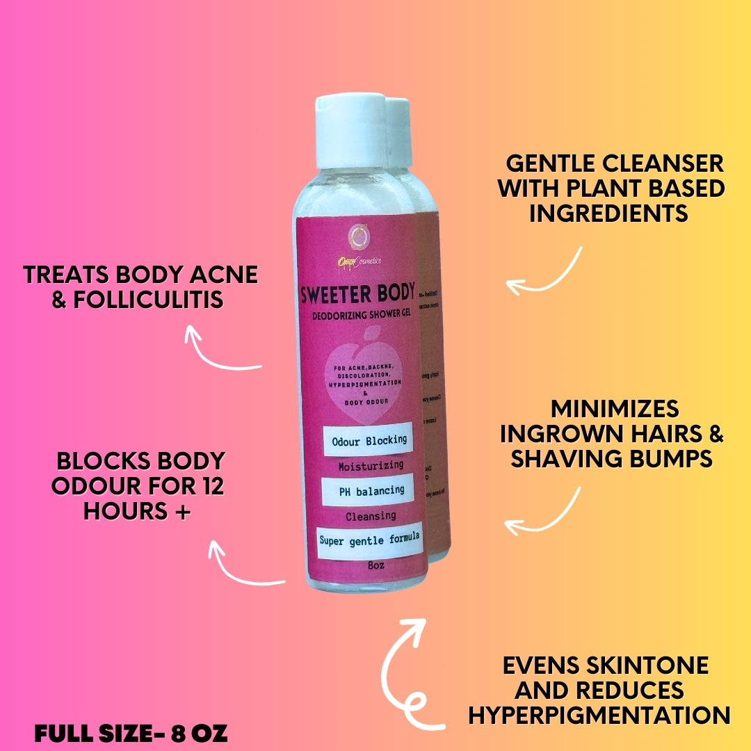 SweetER Body Deodorizing Shower Gel | ooze cosmetics