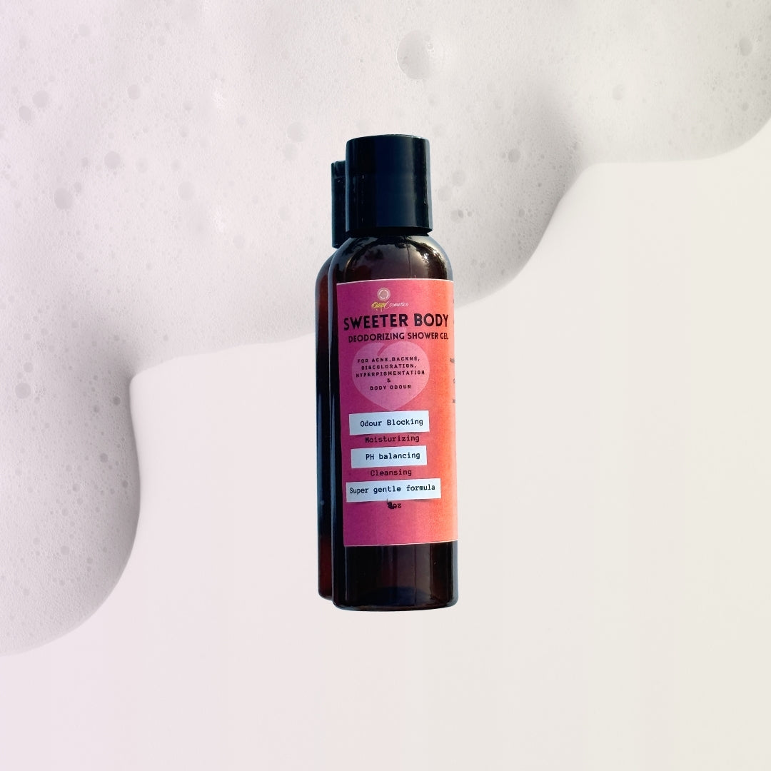 SweetER Body: Deodorizing Shower Gel Travel Size – ooze cosmetics