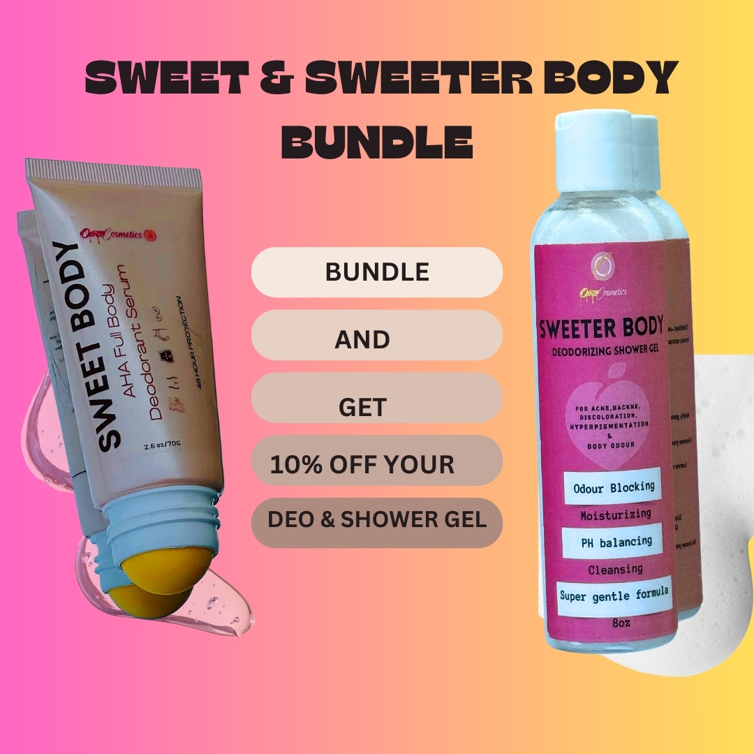 Sweet & Sweeter Body Bundle | ooze cosmetics